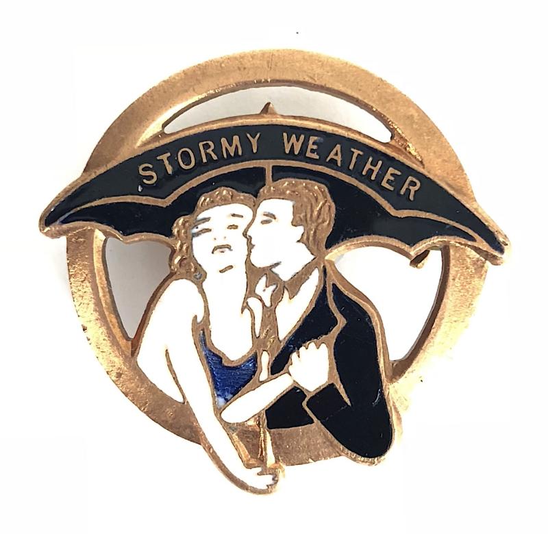 Sally Bosleys Badge Shop STORMY WEATHER Song Sheet Music Promotional Sally Bosleys Badge Shop STORMY WEATHER Song Sheet Music Promotional